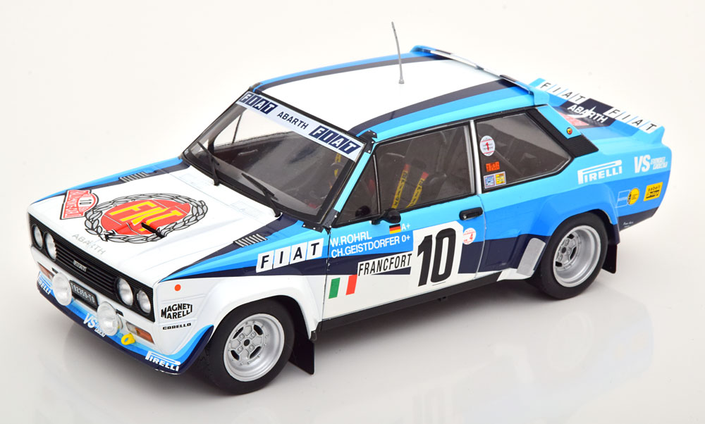 1:18-Fiat 131 Abarth-No 10-Rally Monte Carlo-Rohrl-Geistdoerfer-1980 ...