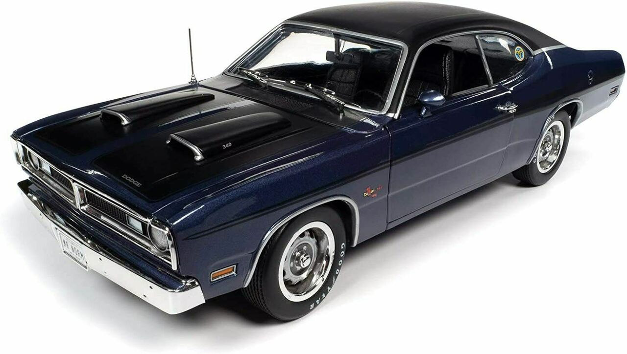 1:18-Dodge Demon GSS 340 Coupe-1971-purple-matt black-Auto World