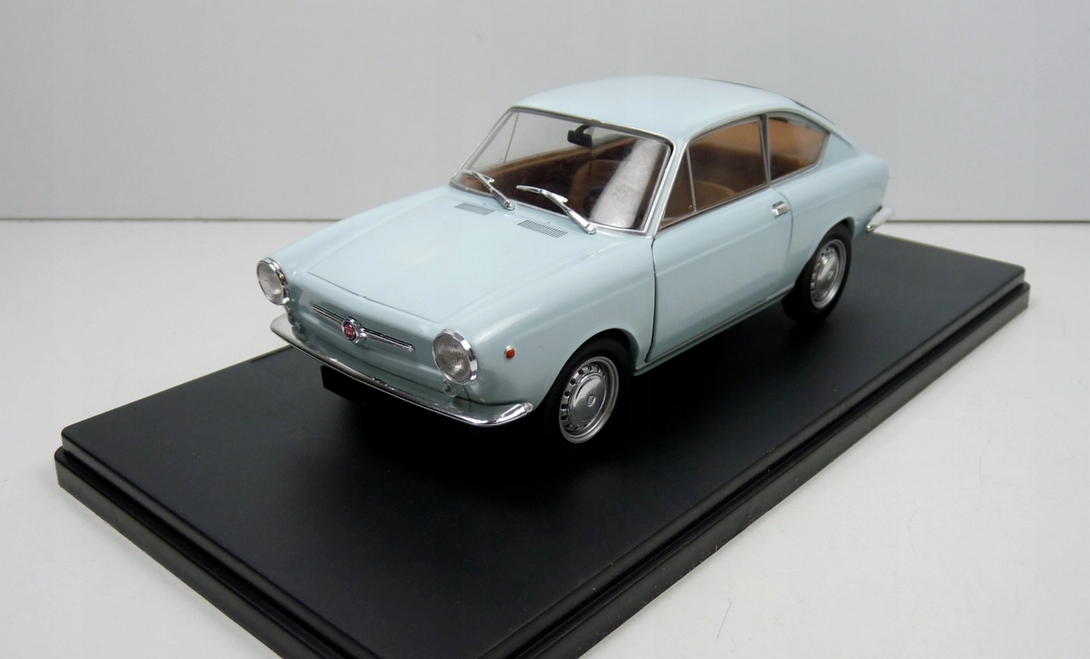 1:24-Fiat 850 Kupe-1965-1973-svijetlo plavi-Altaya – dužina: 14,90 ...