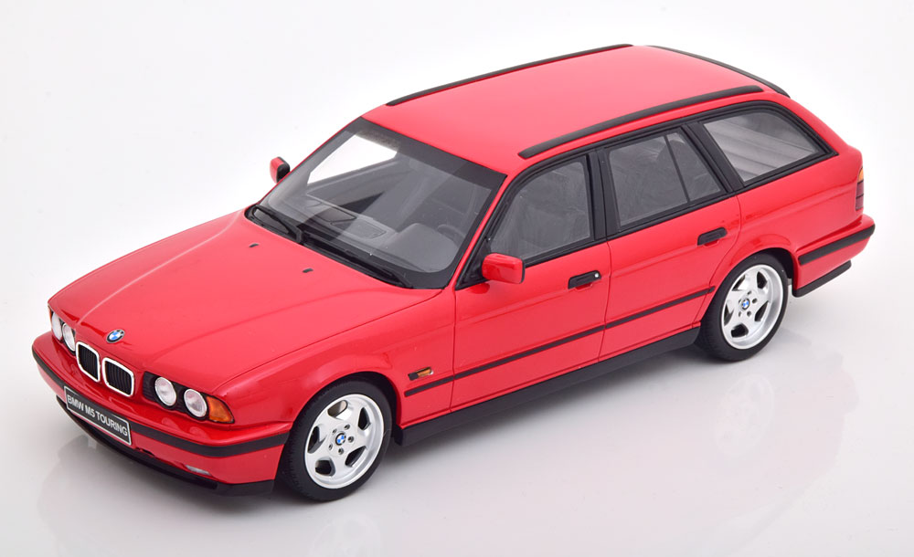 1:18-BMW E34 M5 Touring-limited edition of 3000 items-1994-1996-red ...